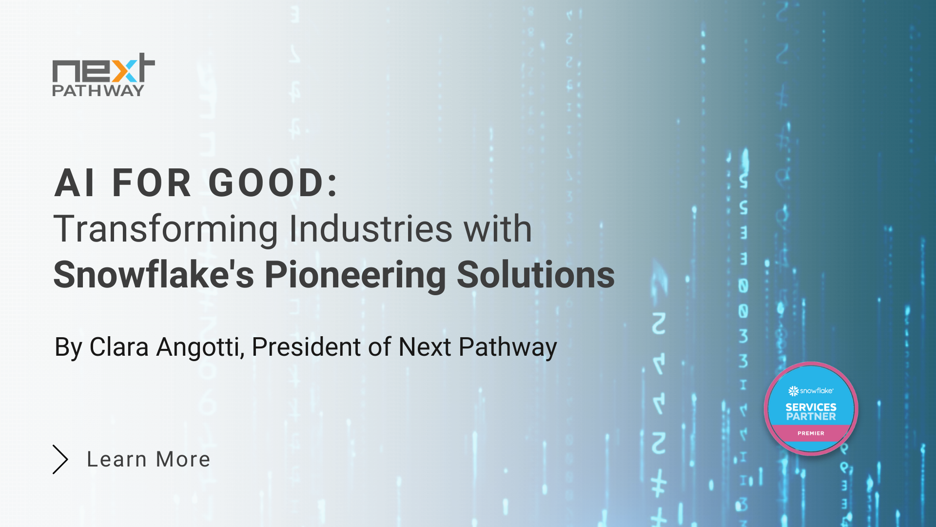 AI for Good Transforming Industries with Snowflake's Pioneering Solutions